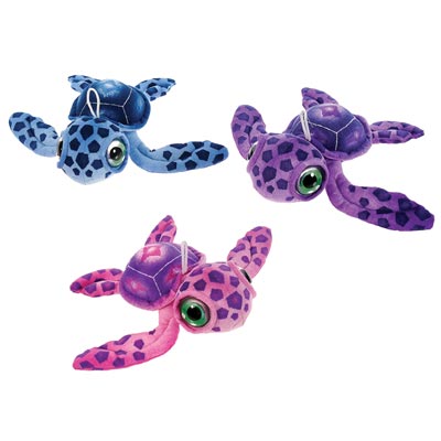12IN BIG EYE SEA TURTLES - Fiesta Toy
