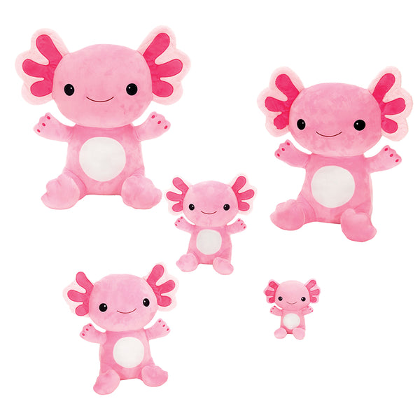 ROSE - 21IN SITTING PINK AXOLOTL - Fiesta Toy