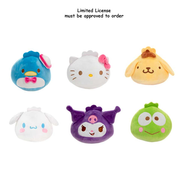SANRIO DUMPLINGS - 6IN HELLO KITTY, KUROMI, KEROPPI, TUXEDO SAM, POMPO ...