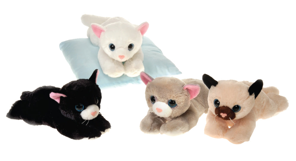 12" Laydown Cats - Fiesta Toy